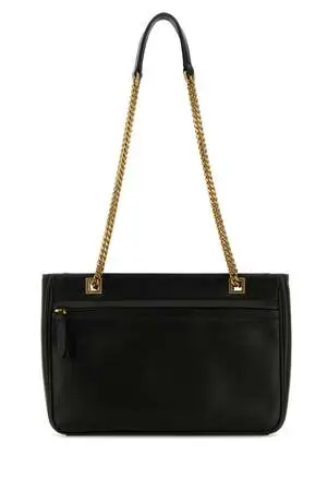 Valentino Garavani Nappa Leather Shoulder Bag - Black