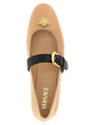 Versace La Medusa' Ballet Flats - Pink
