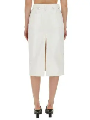 COURREGES Skirt With Buttons