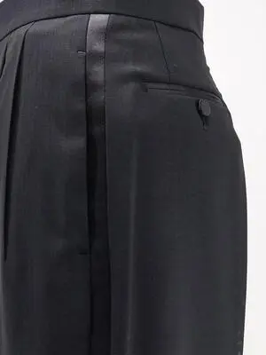 TOM FORD Light Wool Tuxedo Trousers