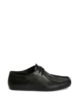 JIL SANDER Leather Loafers - Black