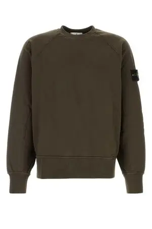 Stone Island Cotton Sweatshirt - Green