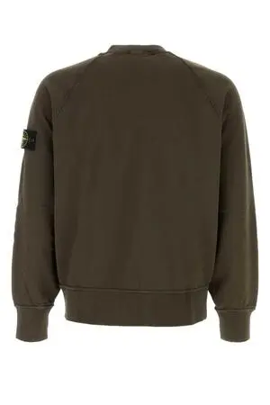 Stone Island Cotton Sweatshirt - Green