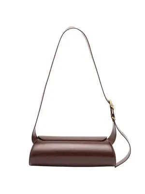 JIL SANDER Small Cannolo Iconic Line Shoulder Bag