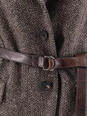 Brunello Cucinelli Sleeveless Blazer With Belt