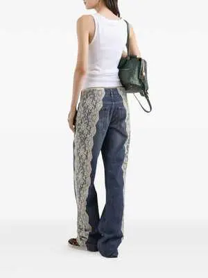 Dolce & Gabbana Lace Jeans
