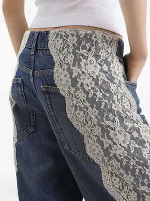 Dolce & Gabbana Lace Jeans