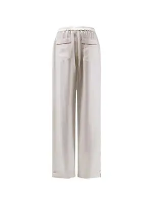 TOM FORD Silk Trousers - Multicolor