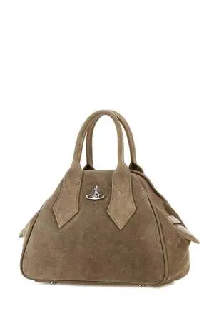 VIVIENNE WESTWOOD Suede Small Yasmine Handbag