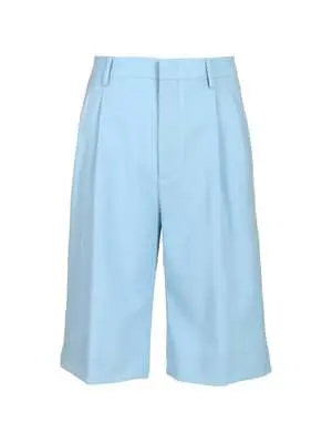 Tagliatore Wide-leg Bermuda Shorts