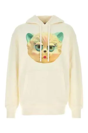 Valentino Garavani Ivory Cotton Sweatshirt - Multicolor
