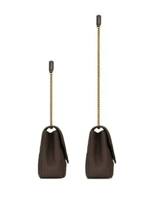 Saint Laurent Loulou Matelassé Lambskin Bag - Gray