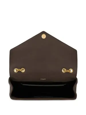 Saint Laurent Loulou Matelassé Lambskin Bag - Gray