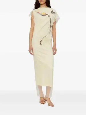 Sportmax Viale Printed Long Dress - Multicolor