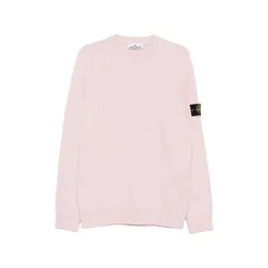 Stone Island Stone Island Crew Neck Pullover Pink