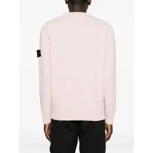 Stone Island Crew Neck Pullover - Pink