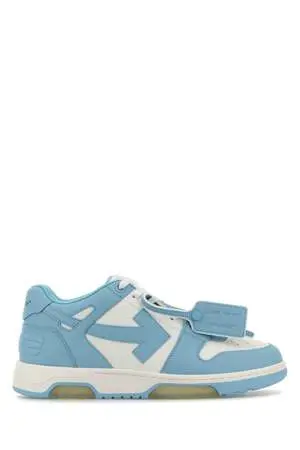 Off-White Two-tone Leather Out Of Office Sneakers - Multicolor