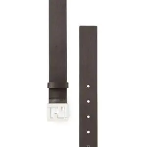 Fendi Leather Belt - Brown