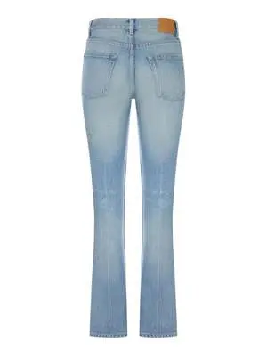 Saint Laurent Jeans Dritti In Denim Authentic