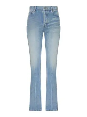 Saint Laurent Straight Denim Jeans