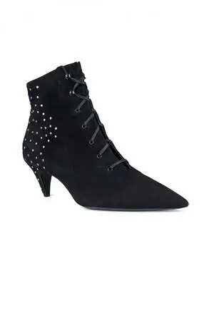 Saint Laurent Kiki 45 Ankle Boots - Black