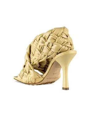 Bottega Veneta Intrecciato Leather Board Sandals