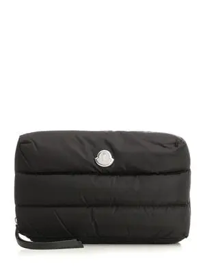 Moncler Caradoc Quilted Beauty Case - Black