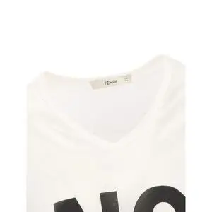 Fendi Organic Cotton T-shirt - White