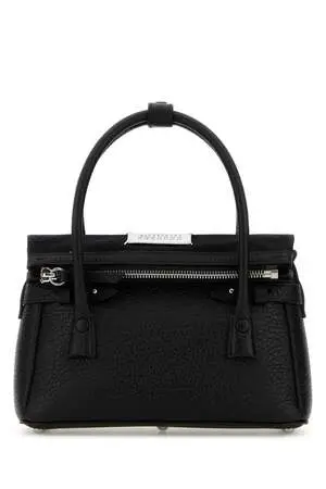 MAISON MARGIELA Leather Handbag - Black