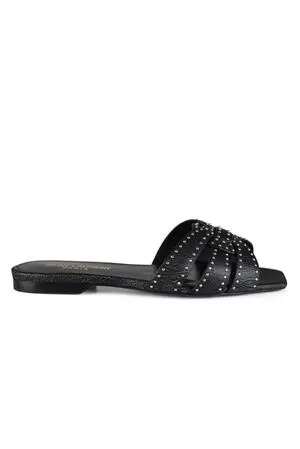 Saint Laurent Tribute Sandals - Black
