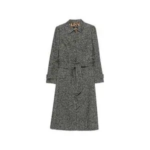 Dolce & Gabbana Coats Single Breasted Coats - Black