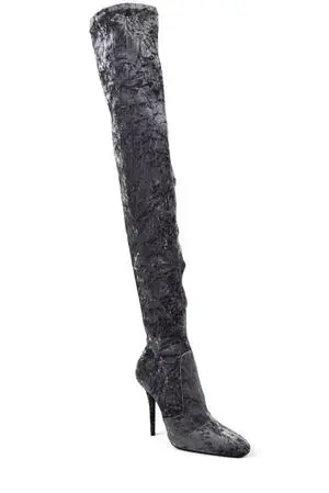 Saint Laurent Talia Thigh-high Boots