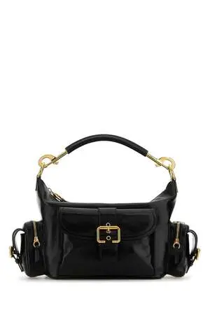 Chloé Leather Camera Bag Handbag - Black