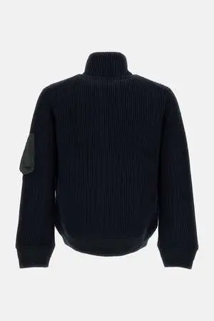 Sacai Wool Knit Fisherman Cardigan