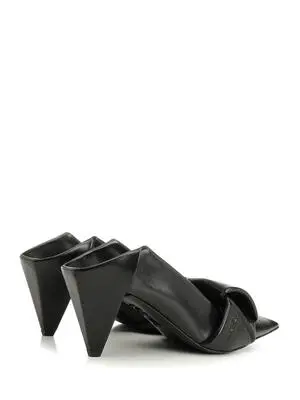 Loewe Origami Flap Back Pump 70 - Black