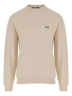 Jacquemus Le Sweatshirt Gros Grain In Cotton - Multicolor