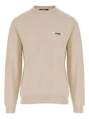 Jacquemus Le Sweatshirt Gros Grain In Cotton - Multicolor