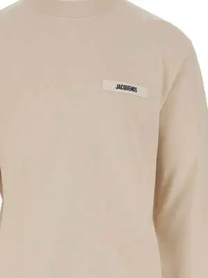 Jacquemus Le Sweatshirt Gros Grain In Cotton - Multicolor