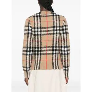 Burberry Neutrals Knitwear Cardigans