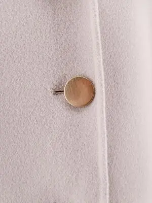 Max Mara Smmmargot Pure Virgin Wool Peacoat