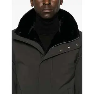 Herno Grey Coats Parkas