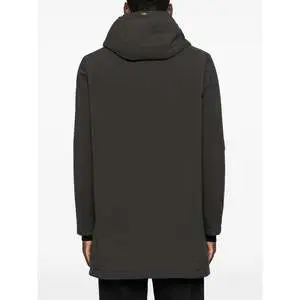 Herno Grey Coats Parkas
