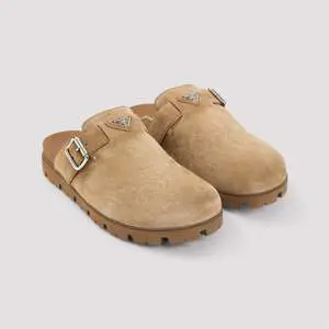 Prada Suede Sabot
