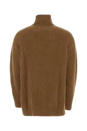 JIL SANDER Wool Sweater - Brown