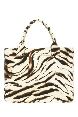 GANNI Printed Tote Bag - Multicolor