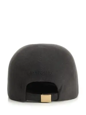 Balenciaga Look 25 Cotton Drill Hat - Black