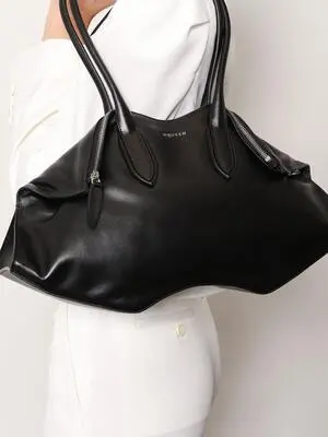 Alexander McQueen Manta Leather Shoulder Bag