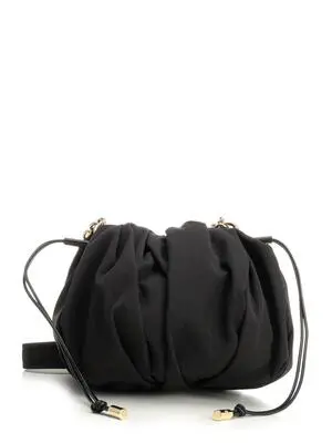 Chloé Plisse Shoulder Bag - Black