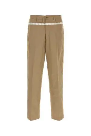 MAISON MARGIELA Camel Cotton Pant - Brown