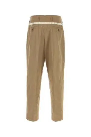 MAISON MARGIELA Camel Cotton Pant
